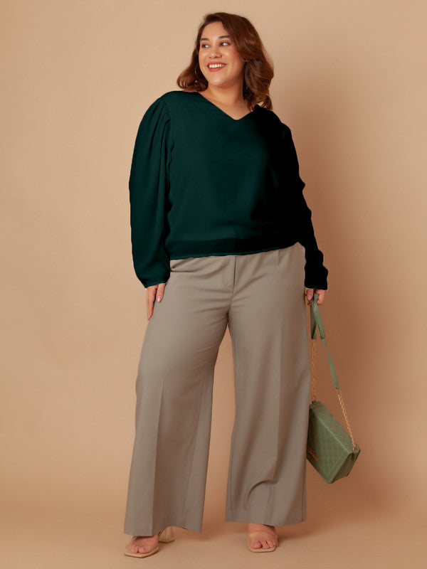 Buy Zink Curve Bottle Green Solid Regular Top - Zink London